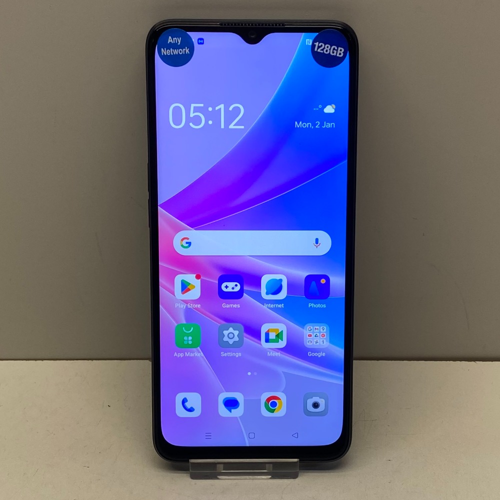 Pre-owned Oppo A78 5G Unlocked Model CPH2483 128GB Dual SIM in Black ...